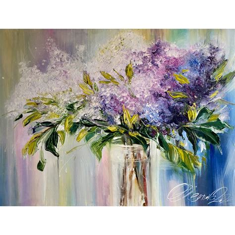 Купить картину Сирень пушистая в Москве от художника Чернова Ольга