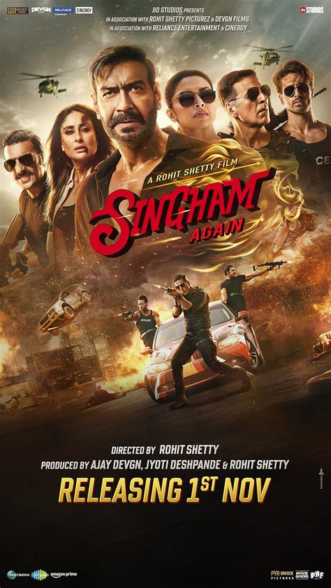 دانلود فیلم هندی Singham Again 2024 با زیرنویس فارسی بالیوود مووی
