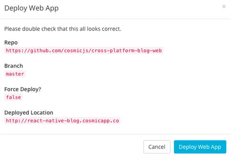 Deploy A React Native Cross Platform Blog In 3 Steps By Carson