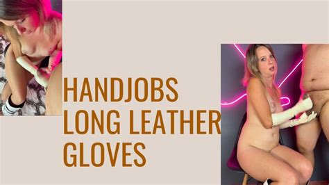 Handjobs In Long White Leather Gloves Camilaplayfull Clips4sale