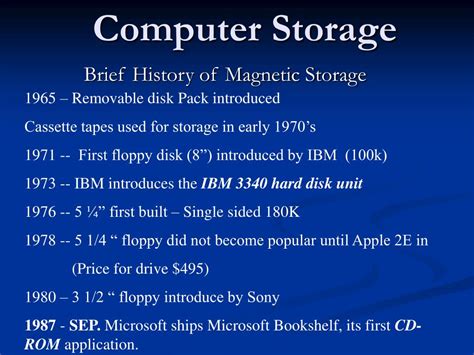 PPT Computer Storage PowerPoint Presentation Free Download ID