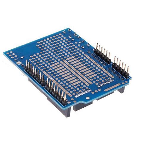 Uno Proto Shield Prototype Expansion Board With Syb 170 Mini Breadboar