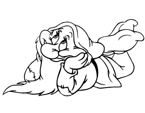 Dreamy Bashful Coloring Page Free Printable Coloring Pages