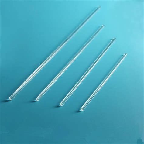 high temperature resistant fused silica quartz glass rod from china manufacturer luverre quartz