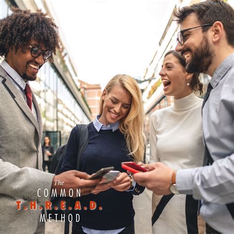 the common thread method on linkedin authenticconnections networking professionalgrowth