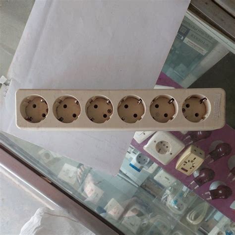 Jual Terminal Stop Kontak Enam Lubang Shopee Indonesia