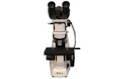 Mt7520l Led Bino Brightfield Darkfield Metallurgical Microscope With Incident Light Only Meiji