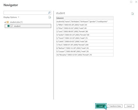 Power Bi Import Data From Excel File