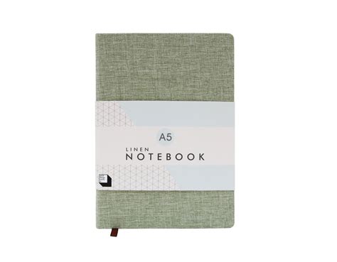 Linen Notebook Cloth Bound Hardback Notebooks