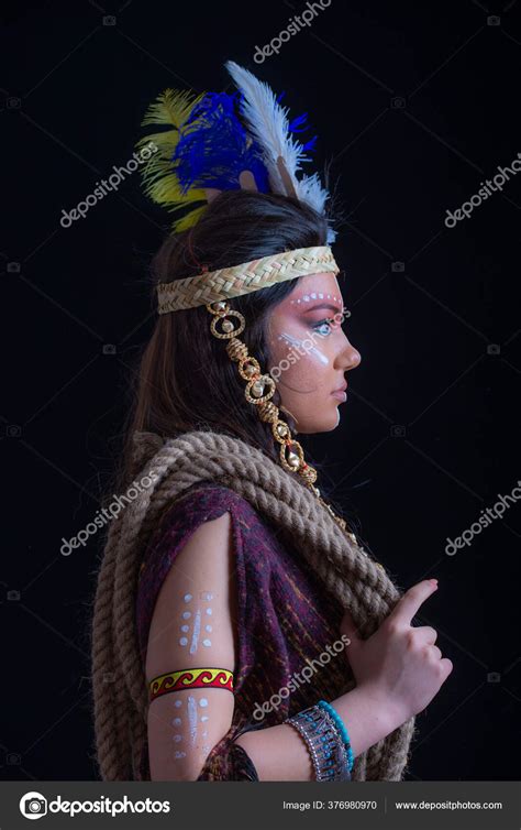Native American Indian Girl Makeup