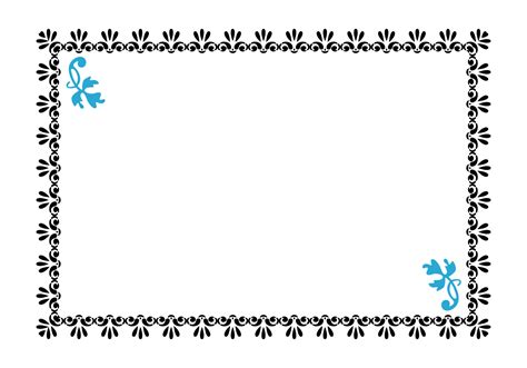 Vector Border Design 12177868 Vector Art At Vecteezy