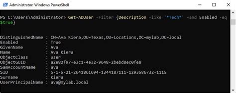 How To Use Powershell Get Aduser
