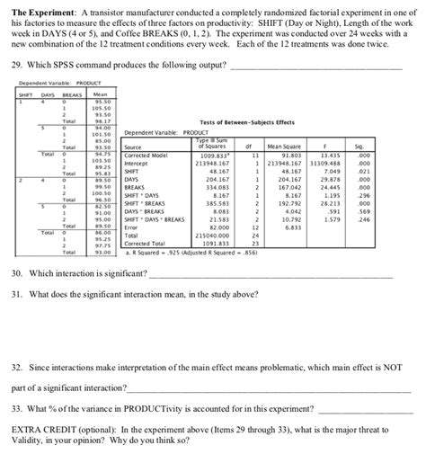 Solved The Experiment A Transistor Manufacturer Conducted A