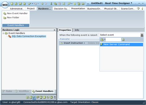 Defining A Database Exception