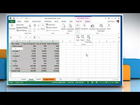 Delete Pivot Table Excel 2017 Cabinets Matttroy