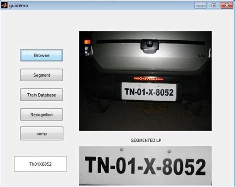 Matlab Code For License Plate Recognition