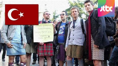 성폭행 사건에 뿔난 터키 남성들 미니스커트 시위 Jtbc 뉴스