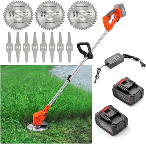 Battery Cordless Brush Cutter With 3function Blades Electric Brush Cutter
