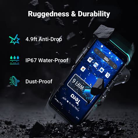 Tera Android 11 Barcode Scanner Pda P600 High Performance Qualcomm Cpu 5000mah Battery And