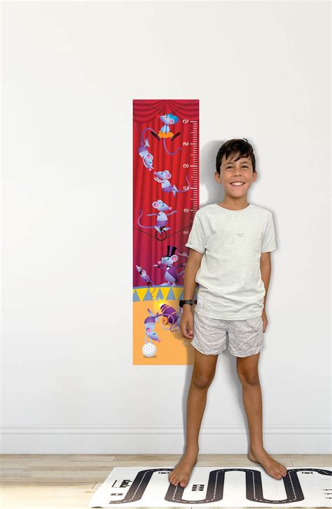Circus Height Chart Height Chart Sticker Height Chart Poster Wall Stickers Wall Poster Wall