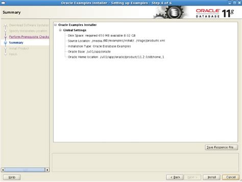 Instalação De Sample Schemas No Banco De Dados Oracle 11g Oracle Brasil