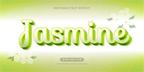 Jasmine Editable Text By Diq DRMWN TheHungryJPEG