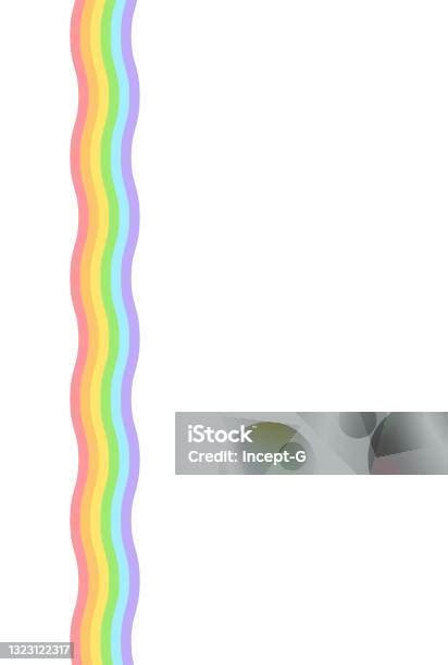 추상 무지개 그림 배경과 물 색깔 무지개 곡선 종이 질감과 벡터 빨간색 주황색 노란색 녹색 파란색 인디고 보라색 보라색 모바일 벽지 템플릿흰색eps 0명에 대한 스톡 벡터