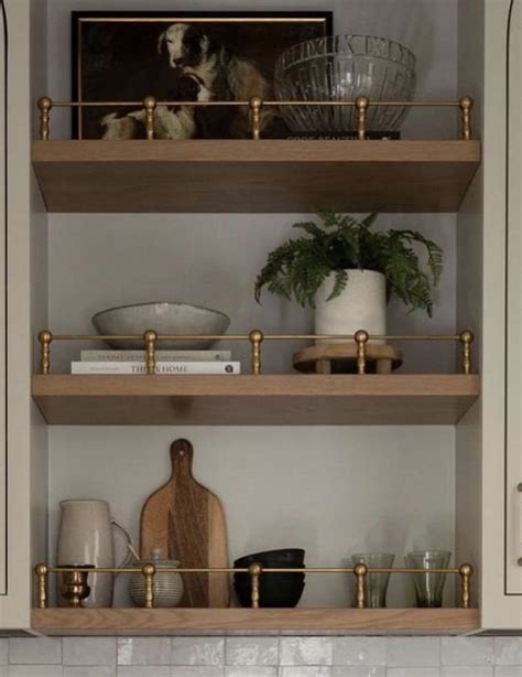 Brass Rail Gallery Shelf At Curtis Michel Blog