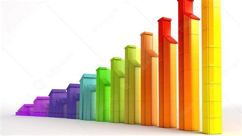 Isolated White 3d Bar Graph Depicting Energy Efficiency In Homes