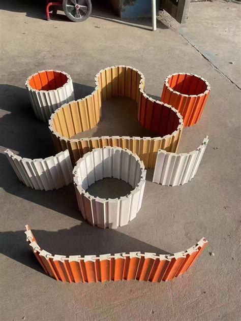 Wpc Wall Panel Flexible Solid Wooden Slat Rotating Grille Wall Panel Cylindrical Decorative