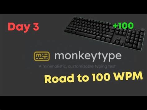 Road To WPM Day Monkey Type YouTube