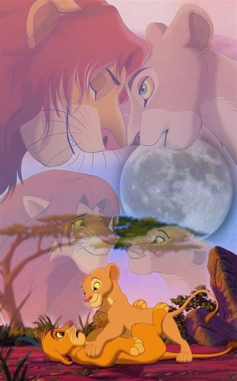 Simba And Nala Love In Lion King