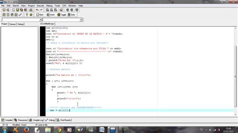 Dev C Matriz Bidimensional Treeent