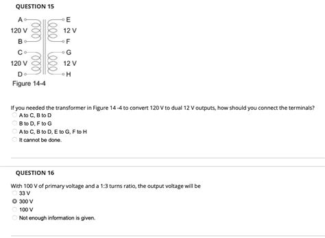 Solved QUESTION If You Needed The Transformer In Figure Chegg