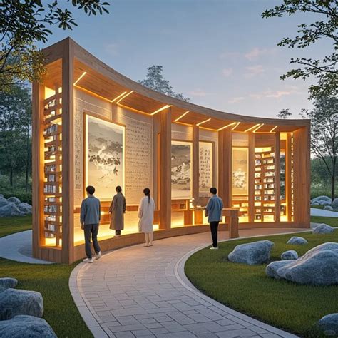 校园文化景观艺术长廊方案设计 小红书 花瓣网