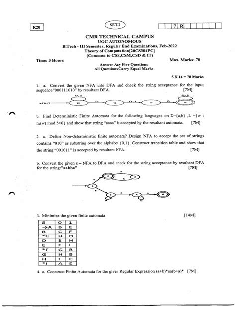 Theory Of Computation Pdf