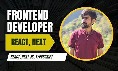 Create Responsive React Js Next Js Website By Talhazubair1122 Fiverr