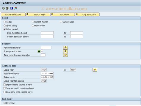 Pc00m99tlea Sap Tcode Annual Leave Listing International