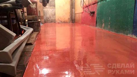 Чем покрыть бетонный пол в гараже чтобы не было пыли Почему на бетонном полу образуется пыль и