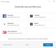 Can I Pin Web Sites Onto My Taskbar For Quick Access