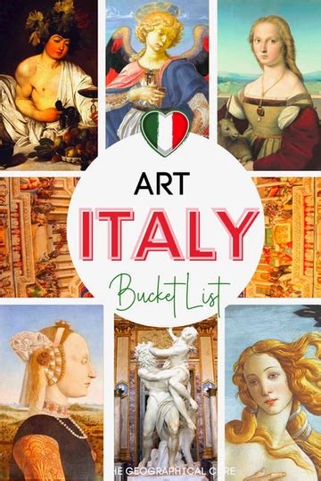 Italy Art Bucket List The Best Art In Italy The Geographical Cure