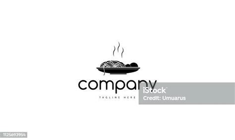 이탈리아 음식 파스타입니다 파스타와 소스와 함께 접시를 묘사 하는 블랙 벡터 이미지 건강한 생활방식에 대한 스톡 벡터 아트 및 기타 이미지 건강한 생활방식 건강한