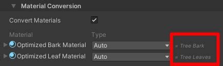 Nature Asset Import Settings Resolved Types