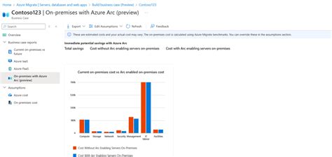 Azure Migrate로 비즈니스 사례 검토 Azure Migrate Microsoft Learn