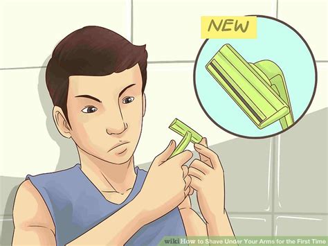 3 Ways To Shave Under Your Arms For The First Time WikiHow