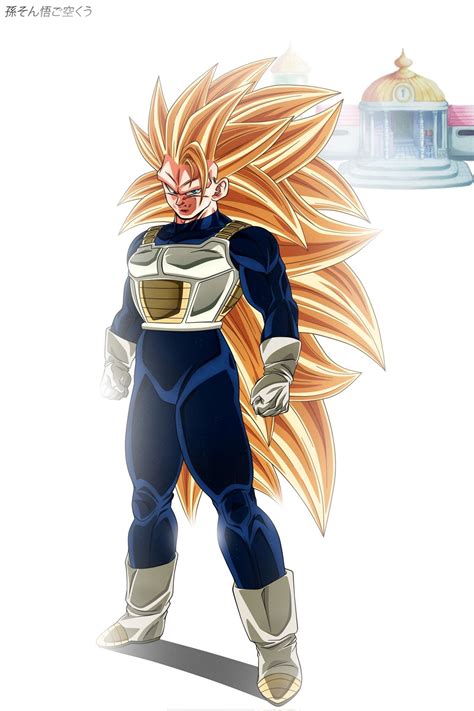 Goku Saiyan Armor Ssj 3 Personajes De Dragon Ball Personajes De Goku