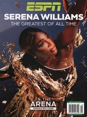 Serena Williams In The Arena Espn Magazine Brand New Ebay