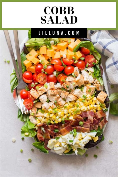 Cobb Salad Salad Recipes For Dinner Homemade Salads Cobb Salad