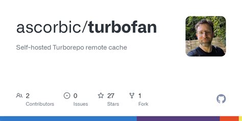 GitHub Ascorbic Turbofan Self Hosted Turborepo Remote Cache