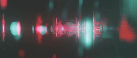 dynamic 3d data visualizations react to sound creating an immersive